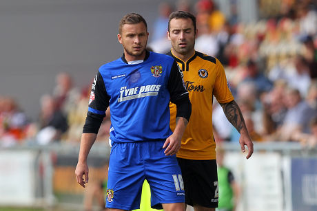 Charlie Lee Stevenage Yan Klukowski Newport Editorial Stock Photo ...