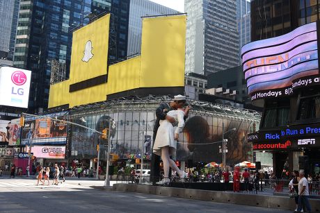 Times Square Alliance Keep Spirit 45 Editorial Stock Photo - Stock ...