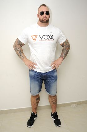 Icelandic Actor Hafthor Julius Aka Mountain Editorial Stock Photo ...