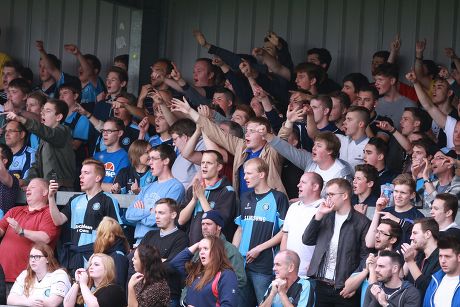 Wycombe Wanderers Fans Away End During Editorial Stock Photo - Stock ...
