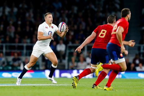 England Inside Centre Sam Burgess Action Editorial Stock Photo - Stock ...