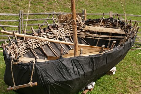 Elizabethan Ship Being Built Editorial Stock Photo - Stock Image ...