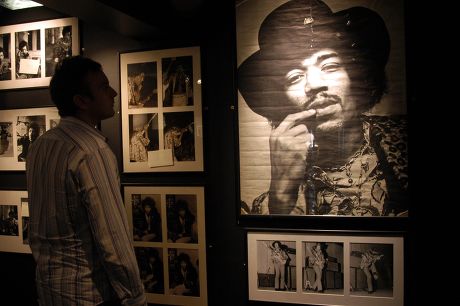 Jimi Hendrix Exhibition Marquee Club Features Editorial Stock Photo ...