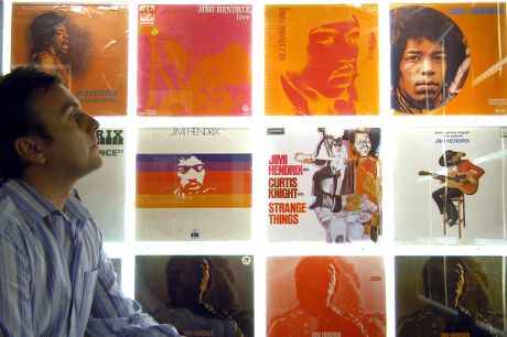Jimi Hendrix Exhibition Marquee Club Features Editorial Stock Photo ...
