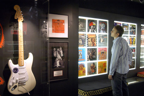 Jimi Hendrix Exhibition Marquee Club Features Editorial Stock Photo ...