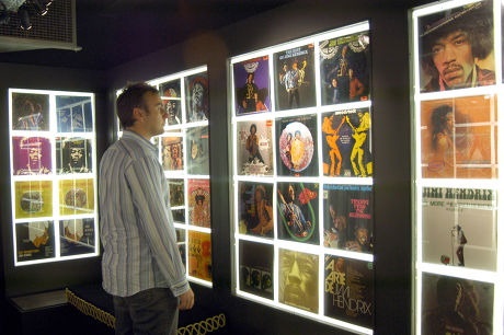 Jimi Hendrix Exhibition Marquee Club Features Editorial Stock Photo ...