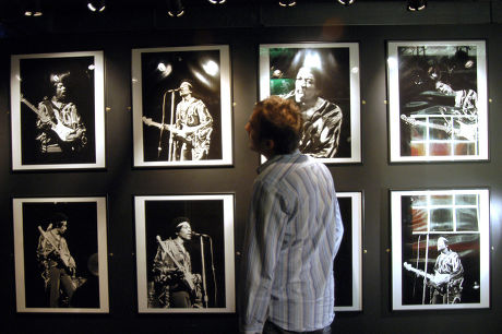 Jimi Hendrix Exhibition Marquee Club Features Editorial Stock Photo ...