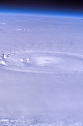 Eye Ivan Photographed Category 4 Hurricane Editorial Stock Photo ...