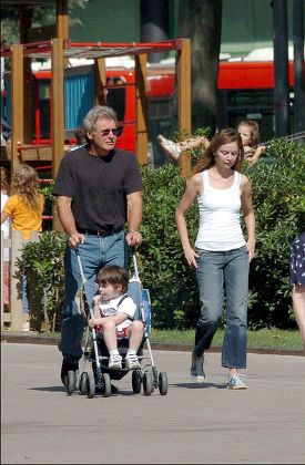 Harrison Ford Calista Flockhart Son Liam Editorial Stock Photo - Stock ...