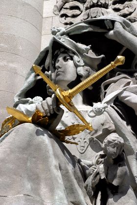 Statue On Pont Alexandre Iii Paris Editorial Stock Photo - Stock Image ...