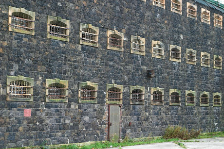 Barred Cell Windows Crumlin Road Prison Editorial Stock Photo - Stock ...