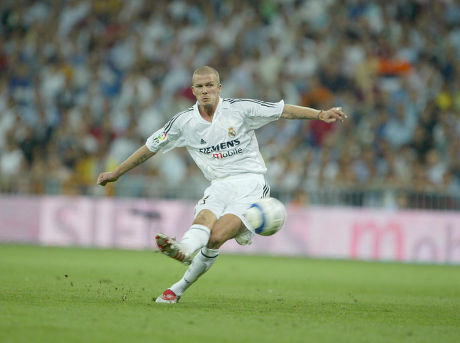 David Beckham Scoring Goal Editorial Stock Photo - Stock Image ...