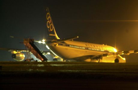 OLYMPIC AIRLINES FLIGHT 411 ON ROUTE FROM ATHENS TO NEW YORK IS ...