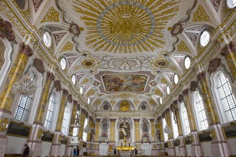 Upper Church Burgersaalkirche Church Historic Centre Editorial Stock ...