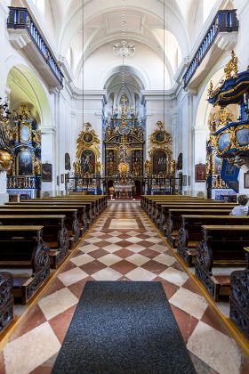 Pilgrimage Church Maria Plain Bergheim Flachgau Editorial Stock Photo ...