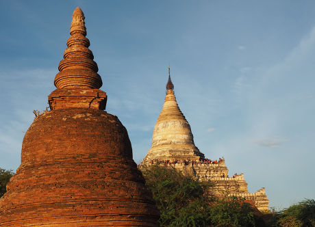 Buddhist Temple Temple Complex Bagan Editorial Stock Photo - Stock ...