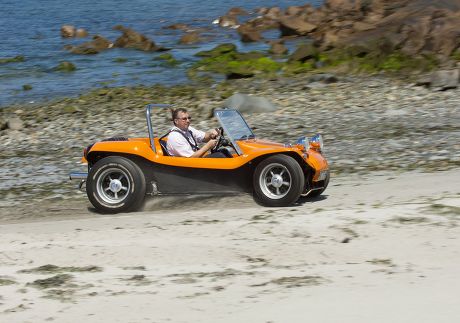 Beach Dune Buggy On Beach Vw Editorial Stock Photo - Stock Image ...
