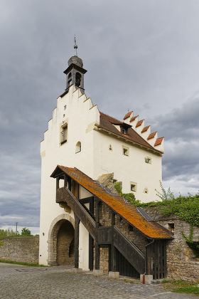 Maintor Gate Sulzfeld Main Mainfranken Lower Editorial Stock Photo ...