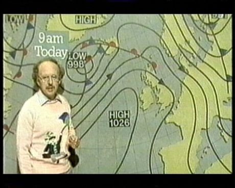 Michael Fish On His Last Weather Editorial Stock Photo - Stock Image ...