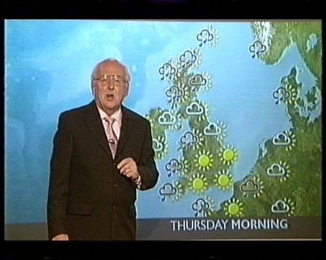 Michael Fish Predicting Weather On Day Editorial Stock Photo - Stock ...