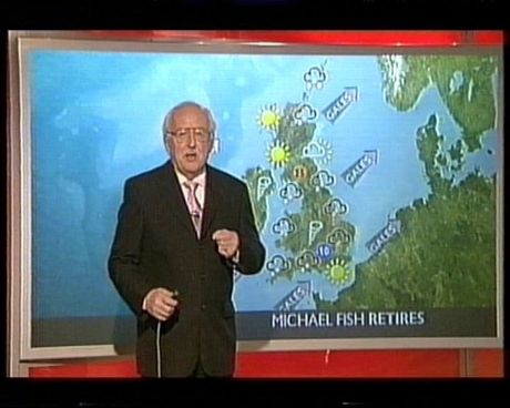 Michael Fish On His Last Weather Editorial Stock Photo - Stock Image ...