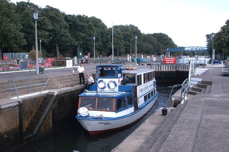 Teddington Lock Has Longest Weir Largest Editorial Stock Photo - Stock ...