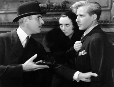 John Miljan Joan Crawford Douglass Montgomery Editorial Stock Photo ...