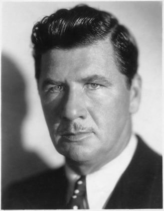 Actor George Bancroft Publicity Portrait Circa Editorial Stock Photo ...