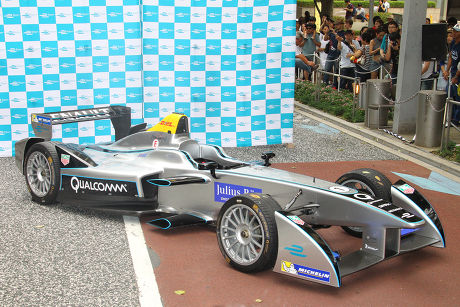 Formula E Racing Car Demonstration Editorial Stock Photo - Stock Image ...