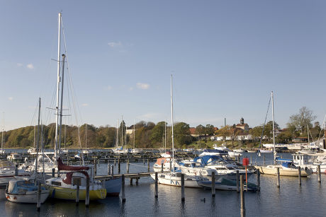 Sailboat Marina Castle Augustenborg Alsen Denmark Editorial Stock Photo ...