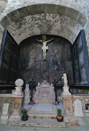 Tomb Front Entrance Catacombs Petersfriedhof St Editorial Stock Photo ...