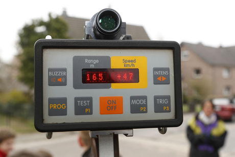 Riegl Lr90235p Laser Speed Trap Indicating Editorial Stock Photo ...
