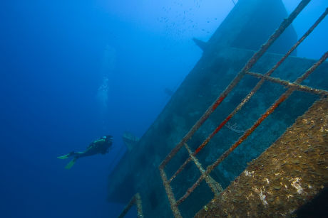 Model Released Odyssey Shipwreck 91 Meters Editorial Stock Photo ...