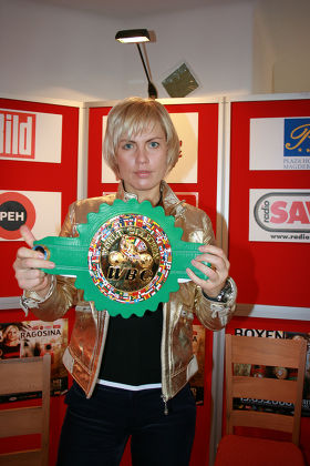 Natascha Ragosina Presenting Her Wbc World Editorial Stock Photo ...