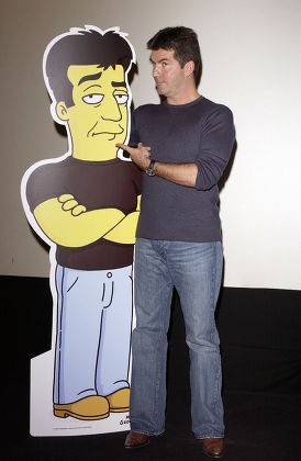 SIMON COWELL SIMPSONS CHARACTER Editorial Stock Photo - Stock Image ...