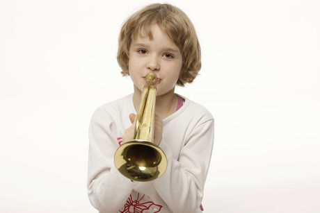 15 Children play trumpets Stock Pictures, Editorial Images and Stock ...