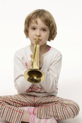 15 Children play trumpets Stock Pictures, Editorial Images and Stock ...
