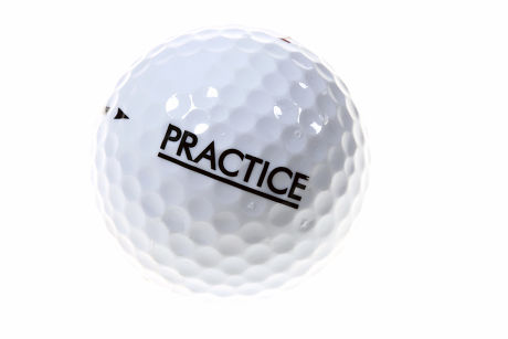 Golf Ball Practice Ball Driving Range Editorial Stock Photo - Stock ...