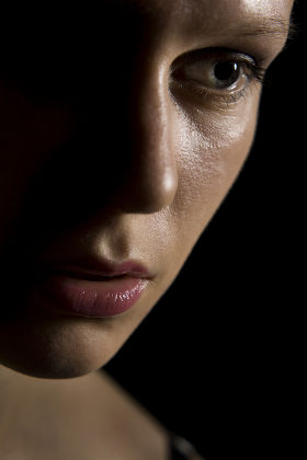 Model Released Portrait Young Woman Strong Editorial Stock Photo ...