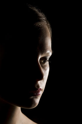 Model Released Portrait Young Woman Strong Editorial Stock Photo ...