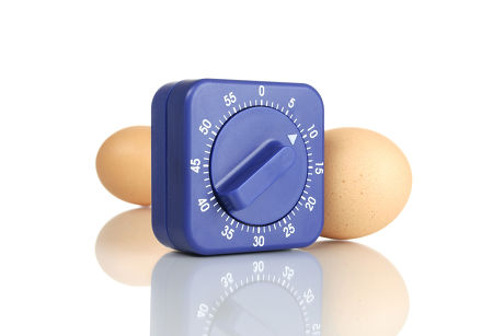 Egg Timer Brown Eggs Editorial Stock Photo - Stock Image | Shutterstock