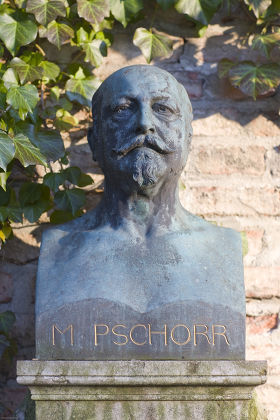 Grave Matthias Pschorr 18341900 Beer Brewer Editorial Stock Photo ...
