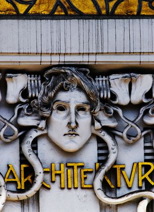 Section Mural Facade Architektur Architecture Written Editorial Stock ...