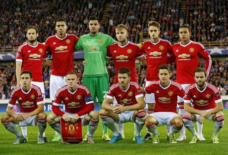 Manchester United Team Group Editorial Stock Photo - Stock Image ...