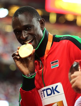 David Rudisha Keyna Winner 800 M Editorial Stock Photo - Stock Image ...