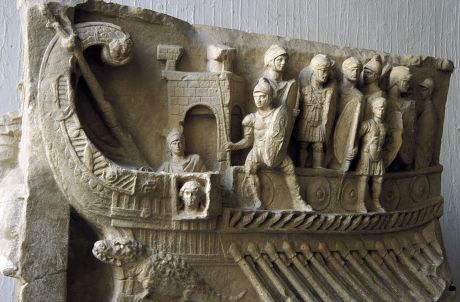Museo Navale Romano Roman Navy Museum Editorial Stock Photo - Stock ...