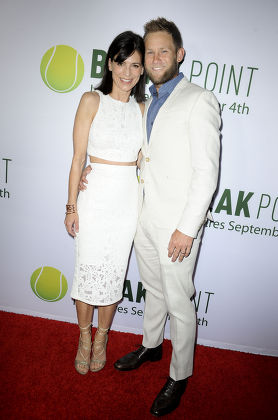 Perrey Reeves Husband Aaron Fox Editorial Stock Photo - Stock Image ...