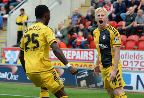Ben Pringle Celebrates Scoring Opening Goal Editorial Stock Photo ...