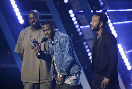 Big Sean Kanye West John Legend Editorial Stock Photo - Stock Image ...