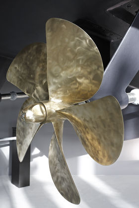 Propeller Vessel Worlds Biggest Showcase Yachting Editorial Stock Photo ...